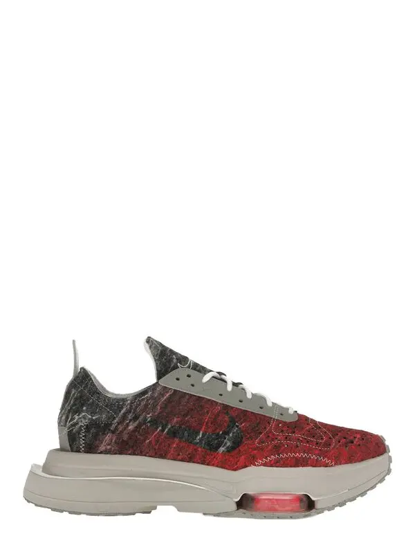 Nike Air Zoom Type Recycled Wool Sneakers - Bright Crimson/white