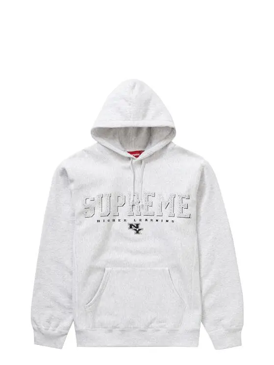 Supreme Gems Hooded Sweatshirt - Ash Grey