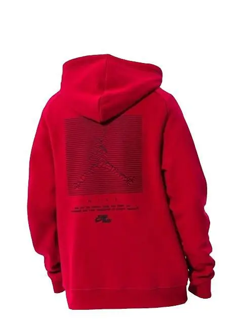 JORDAN Jumpman Fleece Pullover Hoodie - Mystic Hibiscus