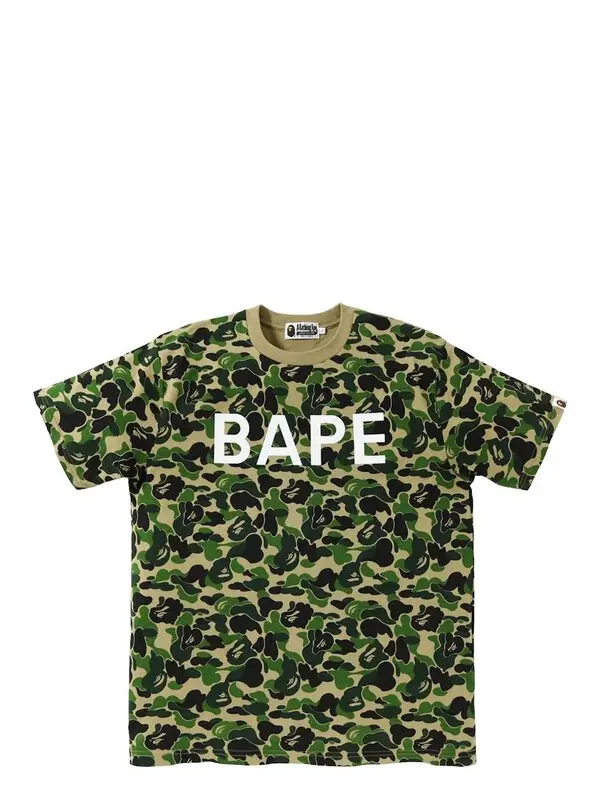 A BATHING APE Abc Relaxed Tee Shirt - Green