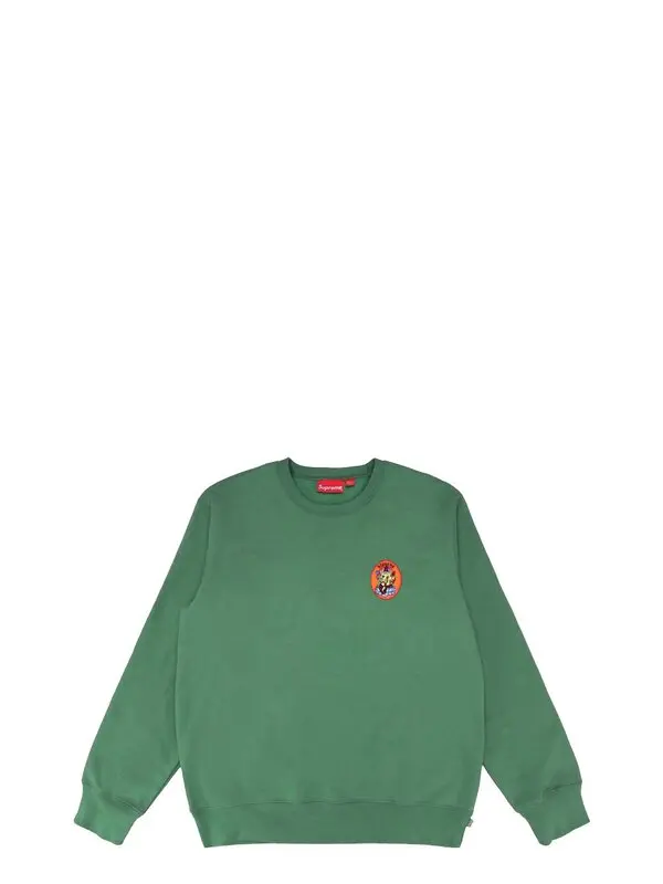 Supreme Crewneck Sweatshirt - Light Pine