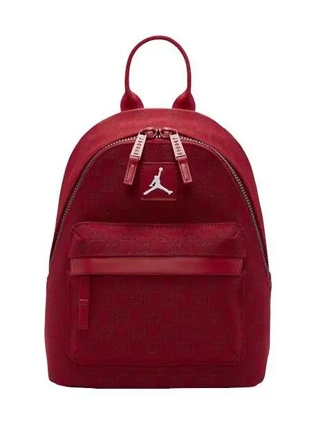 JORDAN Monogram Mini Backpack - Gym Red