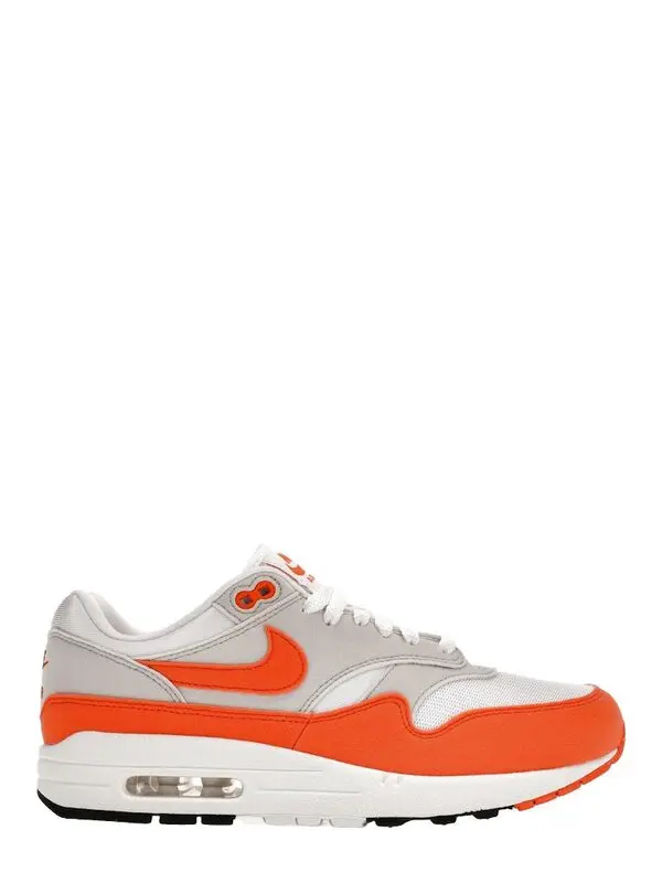 Nike Air Max 1 '87 Sneakers - Neutral Grey/safety Orange/white