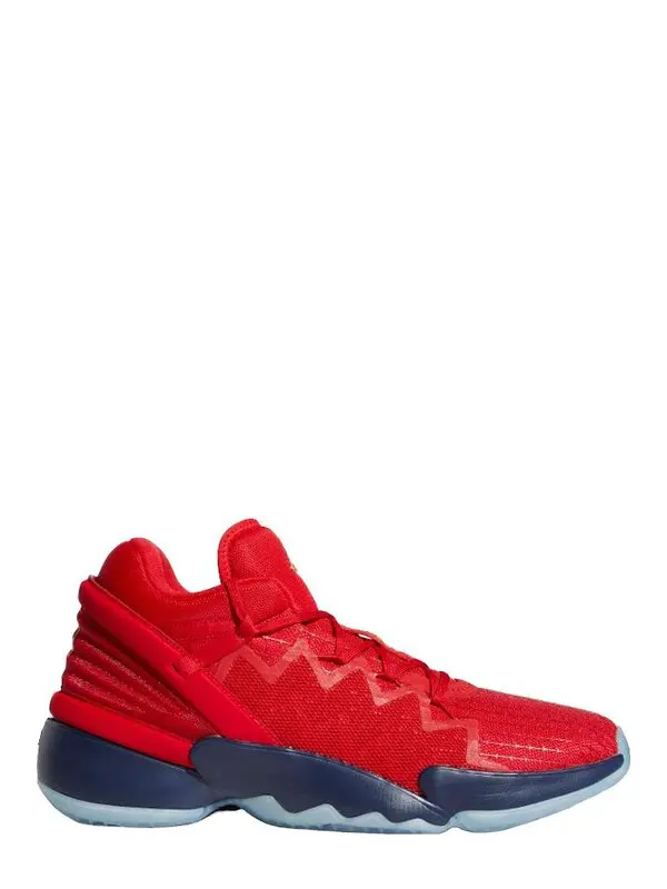 Adidas D.o.n. Issue #2 Journey Sneakers - Scarelet Red/team Navy Blue/gold Metallic