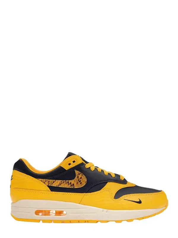 Nike Air Max 1 Cojp Michigan Sneakers - Midnight Navy Blue/varsity Maize/natural