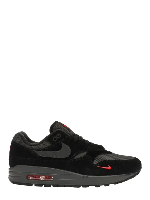 Nike Air Max 1 Bred Sneakers - Black/anthracite/university Red