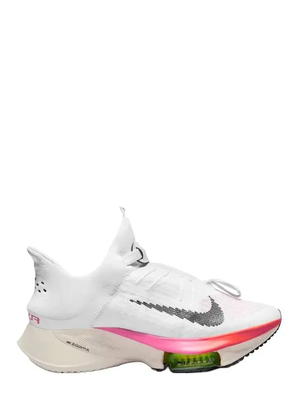Nike Air Zoom Tempo Next% Flyease Sneakers - White/washed Coral/pink Blast
