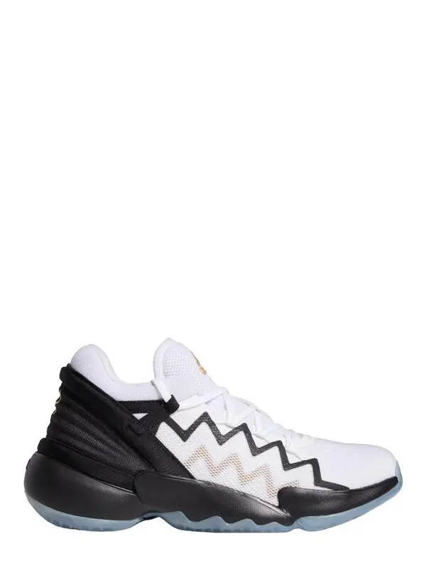 Adidas D.o.n. Issue #2 Gca Mind Over Matter Sneakers - Cloud White/core Black/gold Metallic