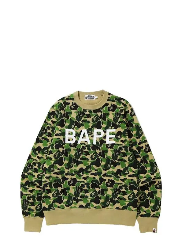 BAPE Camo Crewneck Sweatshirt - Green