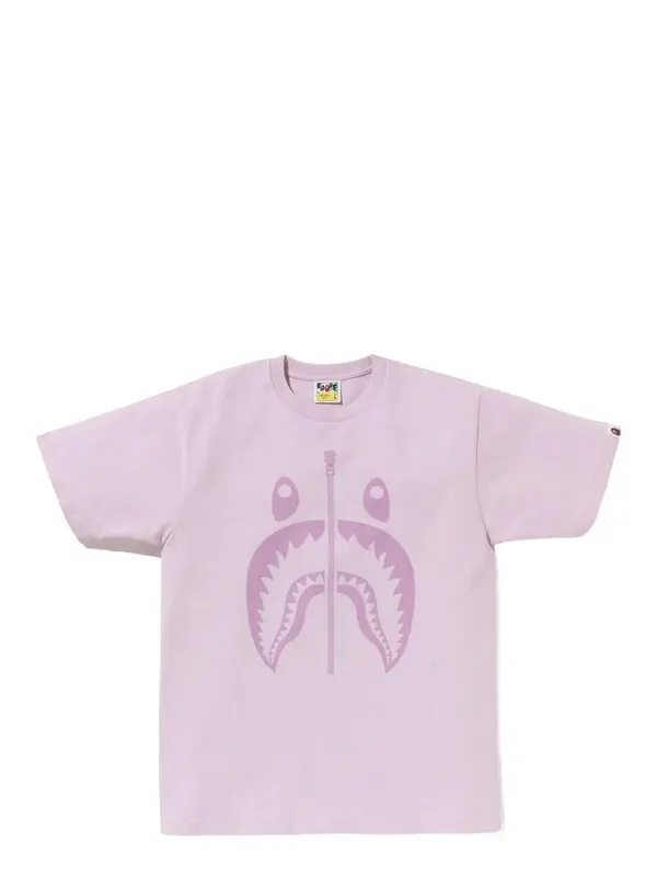 A BATHING APE Pigment Shark Tee Shirt - Purple