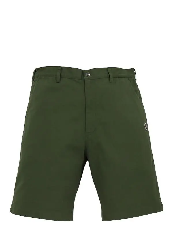 BAPE One Point Chino Shorts - Olivedrab Green