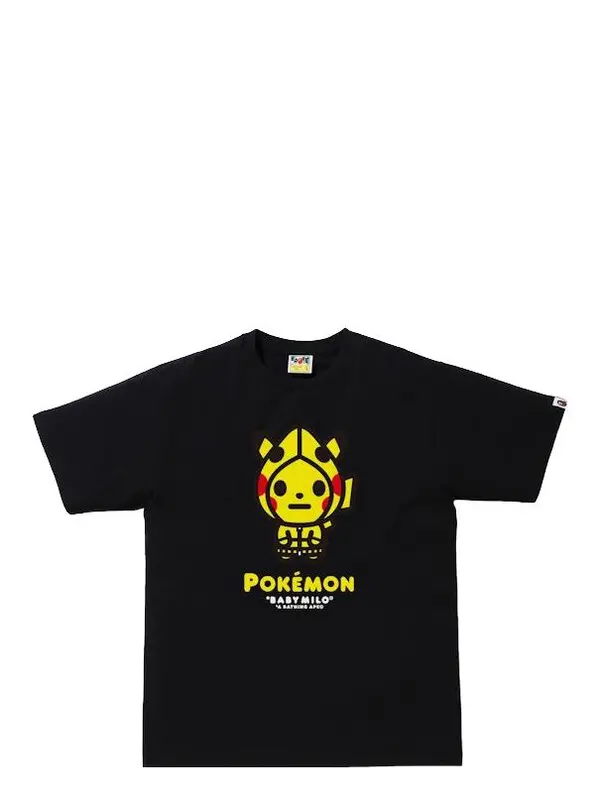 A BATHING APE Pokémon Baby Milo #13 Tee Shirt - Black