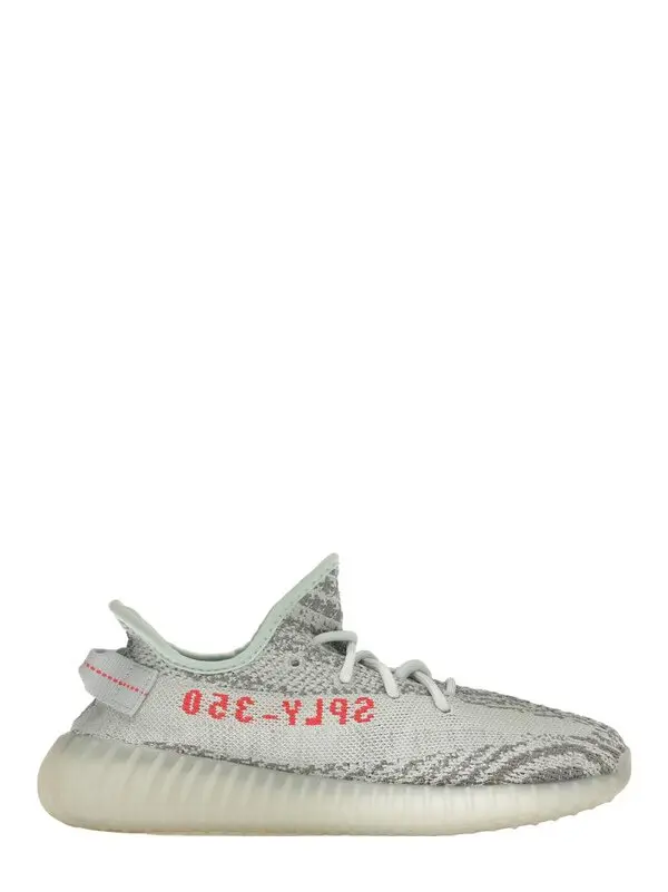 Adidas Yeezy Boost 350 V2 Sneakers - Blue Tint/grey Three/high Risk Red