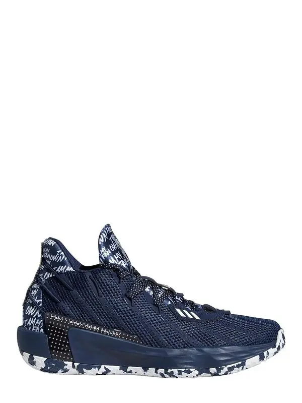 Adidas Dame I Am My Own Fan - Collegiate Navy Blue/silver Metallic
