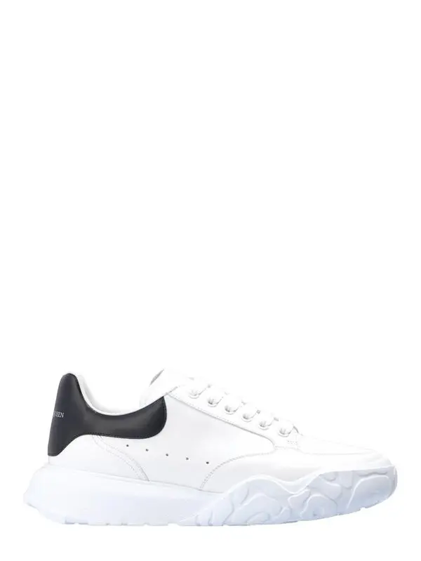 Alexander McQueen Oversized Court Trainer - White/black