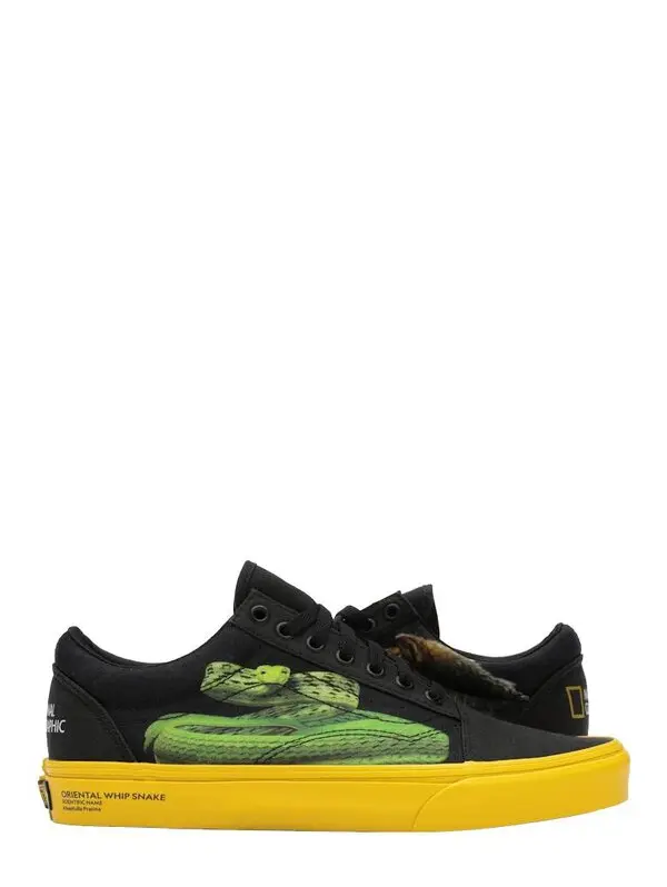 VANS Old Skool National Geographic Sneakers - Black/yellow