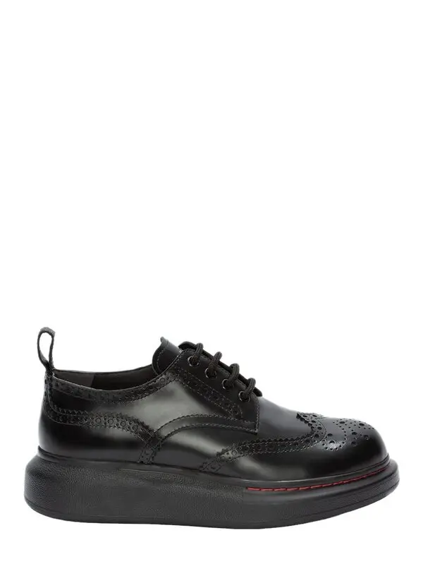 Alexander McQueen Hybrid Lace Up - Black