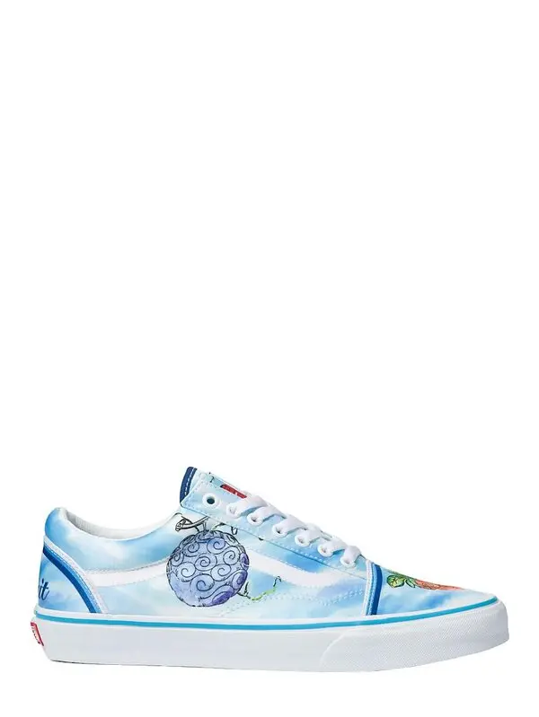 VANS Old Skool Printed Sneakers - Light Blue