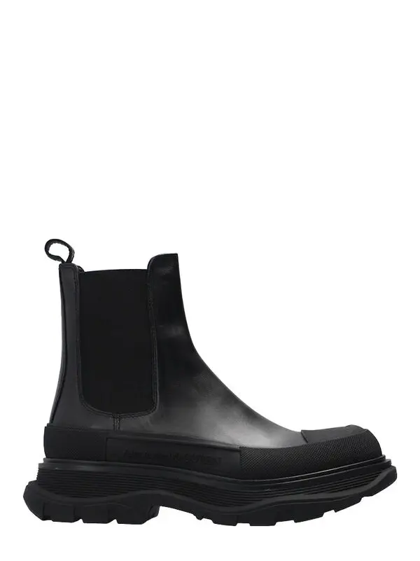 Alexander McQueen Chelsea Tread Ankle Boot - Black