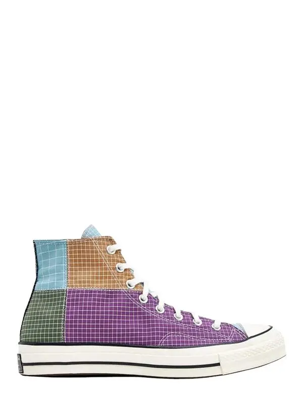 CONVERSE Chuck Taylor All Star 70 Hi Patchwork Ripstop - Dewberry/iced Coffee/egret