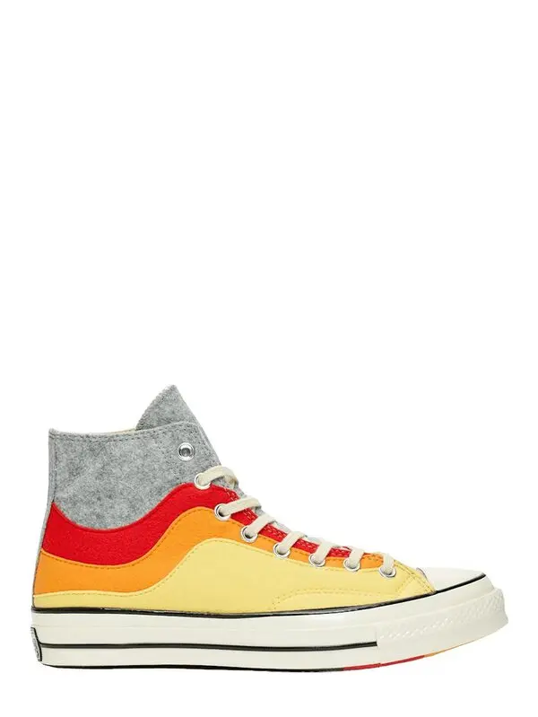 CONVERSE Chuck Taylor All Star 70 Hi Sneakers - Storm Front/yellow Cream