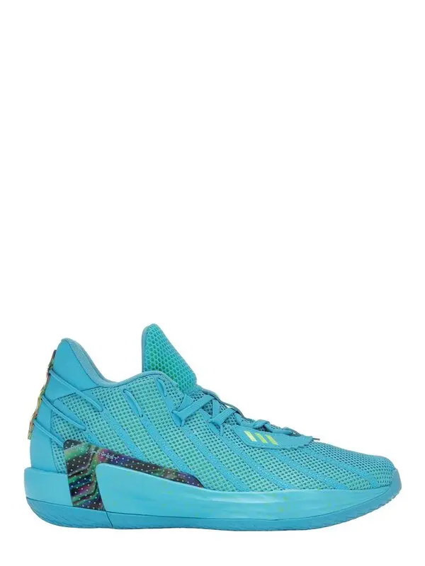 Adidas Dame Jam Fest Sneakers - Signal Cyan/team Shock Pink/team Solar Green