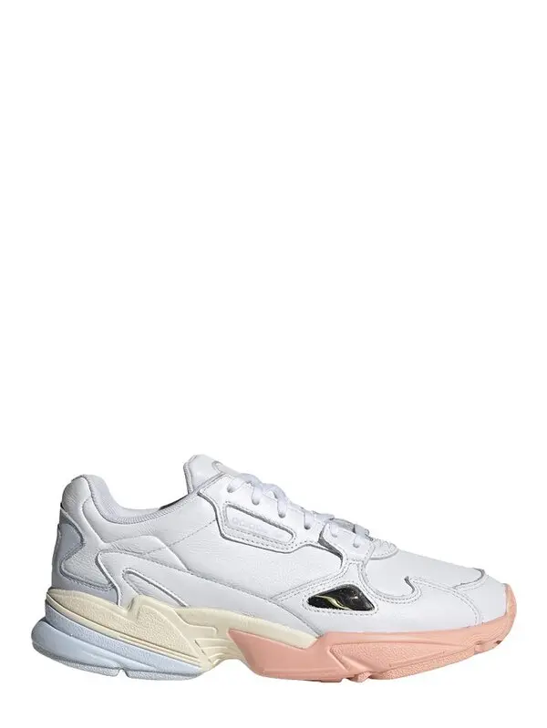 Adidas Falcon Sneakers - Cloud White/ Aero Blue/ Glow Pink