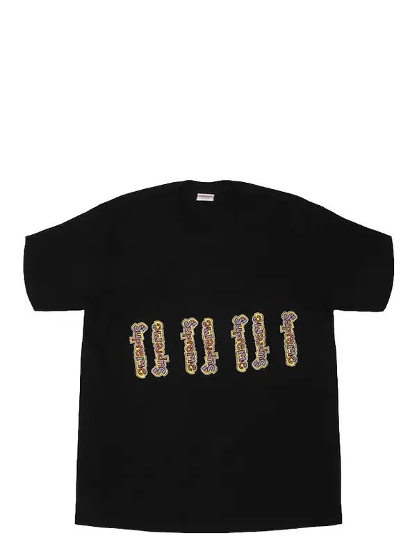 Supreme Gonz Logo Tee Shirt - Black