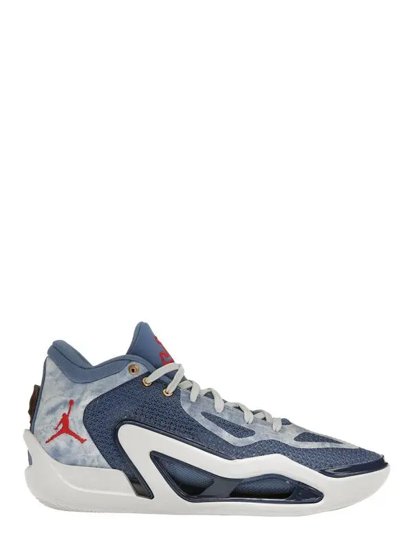 JORDAN Tatum 1 Denim Sneakers - Stone Blue/university Red/mystic Navy