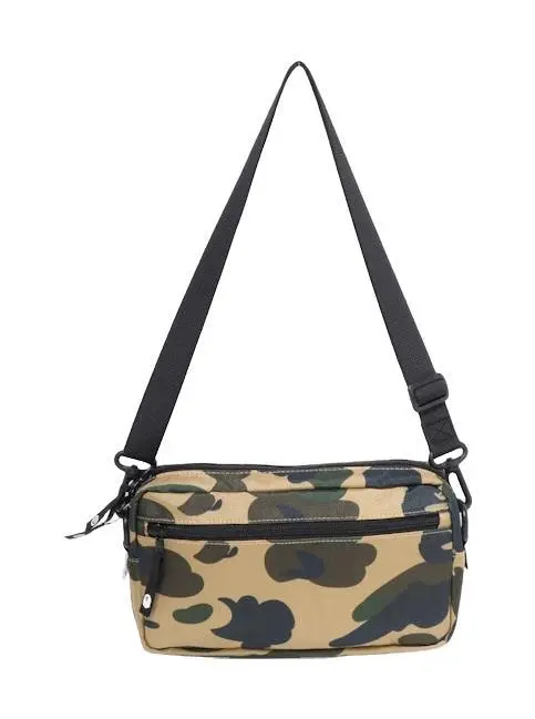 A BATHING APE 1st Camo Mini Shoulder Bag - Yellow
