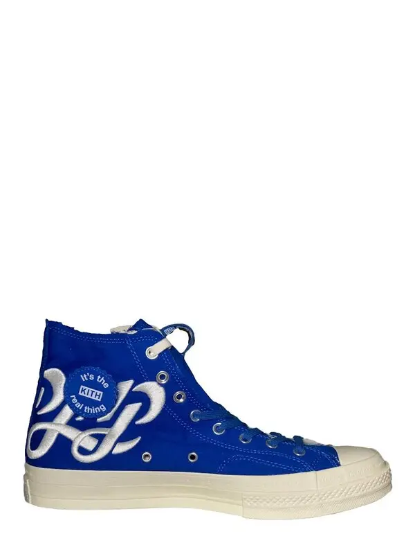 CONVERSE Chuck Taylor All Star 70 Hi Kith X Coca Cola Hebrew Sneakers - Lapis Blue/white