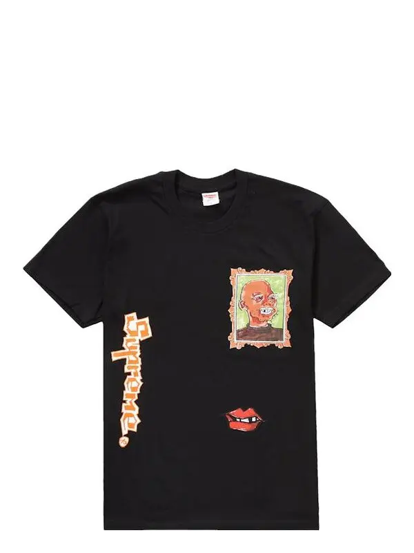 Supreme Gonz Portrait Tee Shirt - Black