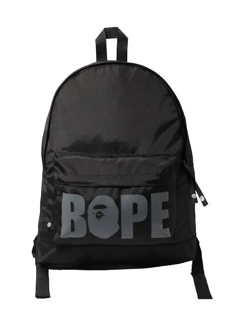 BAPE Premium Happy New Year Backpack - Black