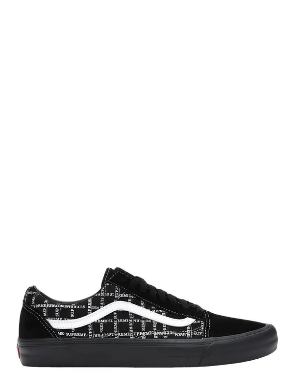 VANS Old Skool Supreme Gridin Sneakers - Black/white