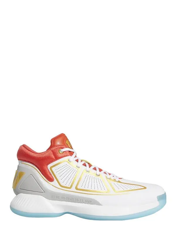 Adidas D Rose China Tour - Cloud White/gold Metallic/bright Red