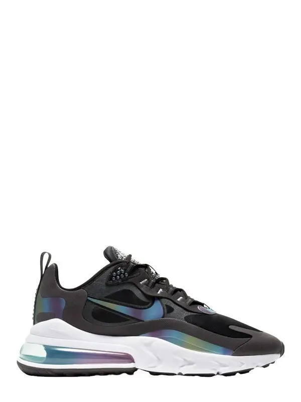 Nike Air Max 270 React Bubble Pack Sneakers - Black/white/iridescent