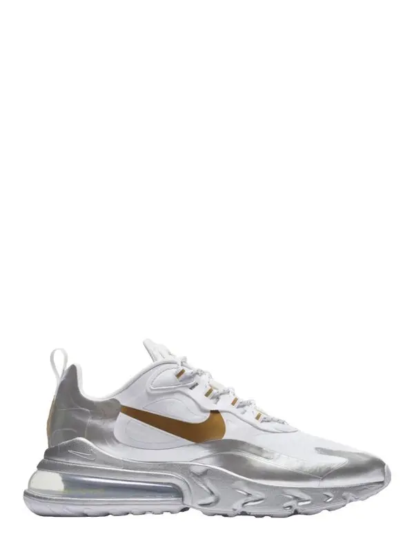 Nike Air Max 270 React City Of Speed - White/silver/gold