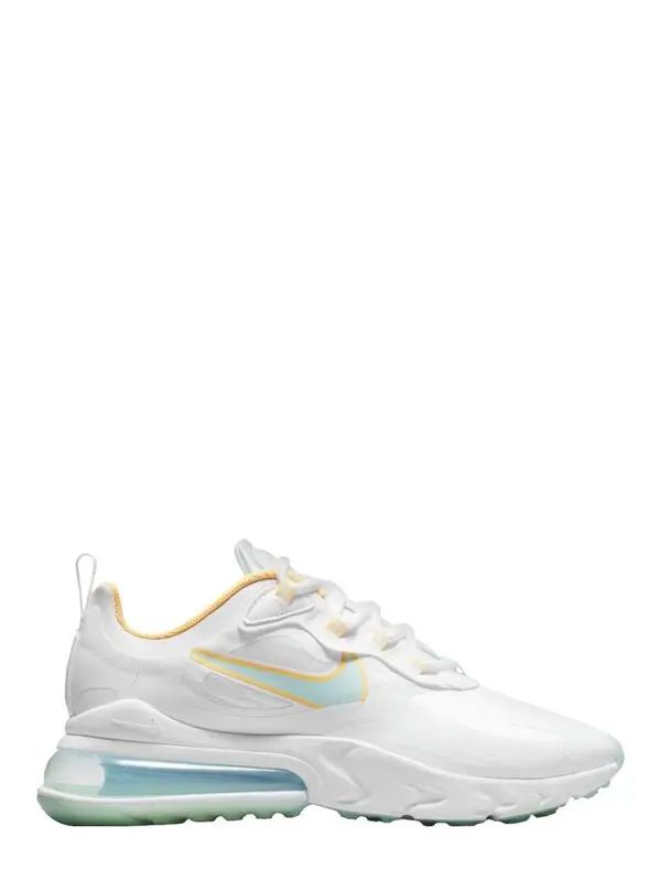 Nike Air Max 270 React Lagoon Pulse Sneakers - White/light Dew/melon Tint