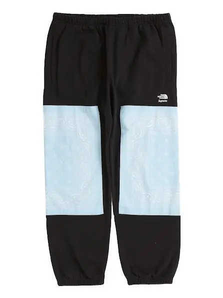 Supreme The North Face Bandana Sweatpant - Black