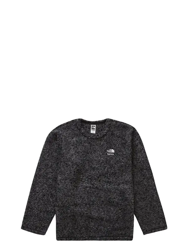 Supreme The North Face High Pile Fleece Top - Black