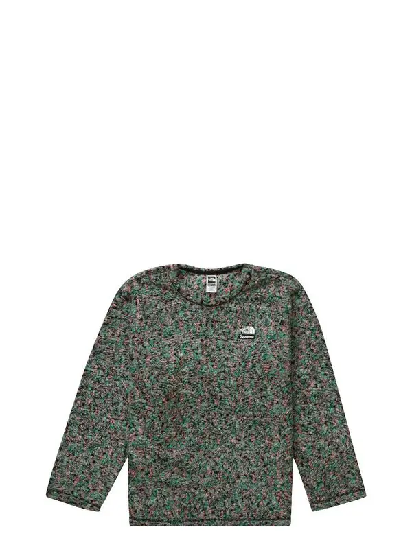 Supreme The North Face High Pile Fleece Long Sleeve Top - Multicolor