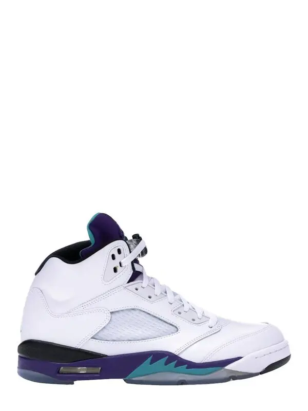JORDAN 5 Retro Grape - White/emerald/new Grape