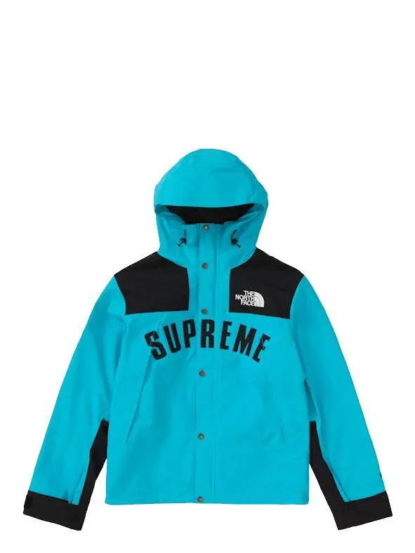 Supreme The North Face Arc Logo Mountain Parka Jacket - Teal