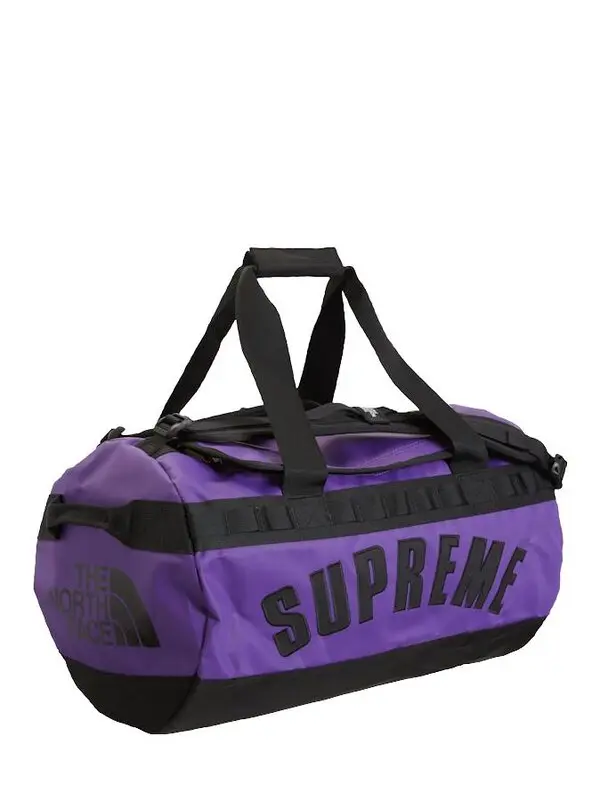 Supreme The North Face Arc Logo Base Camp Duffle Bag - Purple