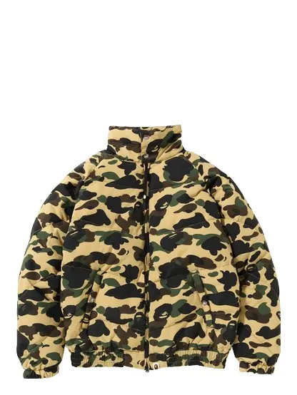 BAPE 1st Camo Down Jacket - Yellow