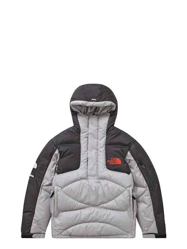 Supreme The North Face 800-fill Half Zip Hooded Pullover - Grey