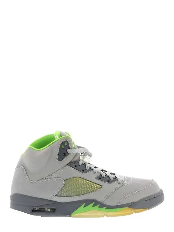JORDAN 5 Retro - Silver/green Bean/flint Grey 3m