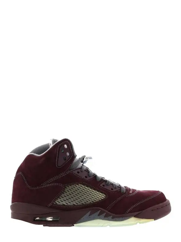 JORDAN 5 Retro Sneakers - Deep Burgundy/light Graphite/silver