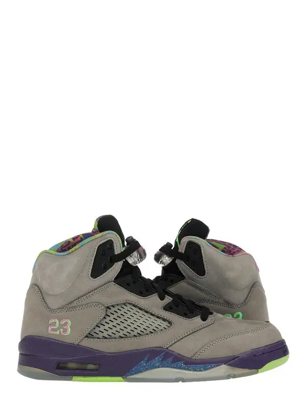 JORDAN 5 Retro Bel Air Sneakers - Cool Grey/club Pink/court Purple