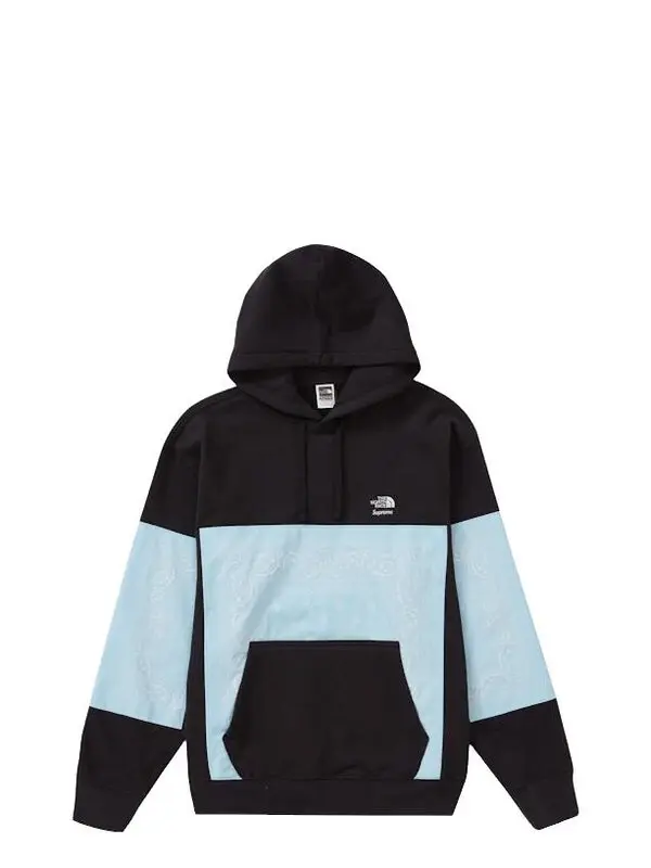 Supreme The North Face Bandana Hooded Sweatshirt - Black
